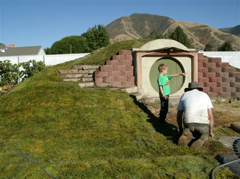 A Hobbit Hole In My Backyard It Is Finished