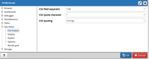 Pgadmin Pgadmin4 Missing Csv Option Stack Overflow