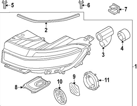2022 2024 Hyundai Ioniq 5 Daytime Run Lamp 92109 Gi000 Oem Parts Online