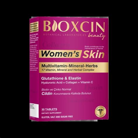 Bioxcin Womens Skin Food Supplement 30 Tablets Grand Turkish Store