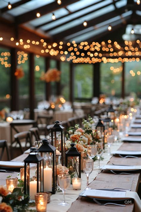 Modern Fall Wedding Decor Sleek Autumnal Touches Fall Wedding