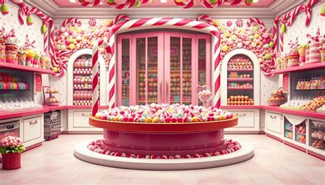 Pixel Art Candy Shop Interior Stock Illustrations 4 Pixel Art Candy Shop Interior Stock