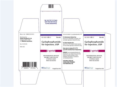 Ndc 68001 370 Cyclophosphamide Cyclophosphamide