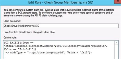 Customizing Adfs Claims Rules For Office 365