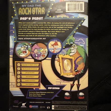 My Dad The Rock Star Vol 1 Dads Debut Dvd Gene Simmons Classic