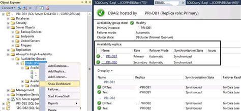 Removing A Secondary Replica From A Sql Server Alwayson Availability Group