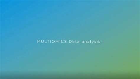 Multi Omics Data Analysis Qlucore