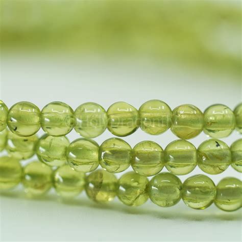 Peridotas Chrizolitas Apyrankė 4mm Holy Dragonfly