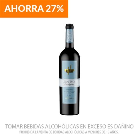 Vino Tinto Malbec Septima Lote Especial X 750ml Perufarma Sa