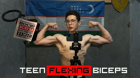 15 Years Old Athletic Teen Flexing Biceps 9 Youtube
