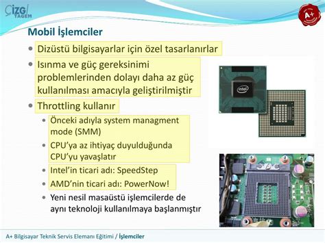 PPT İşlemciler PowerPoint Presentation free download ID 6571247