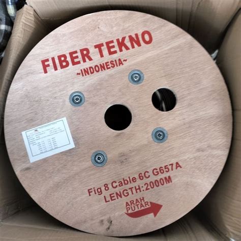 Jual Ku Mini 6 Core Fig 8 Kabel Fo 6 Core Fig8 Bulat Fiber Tekno 2km Shopee Indonesia