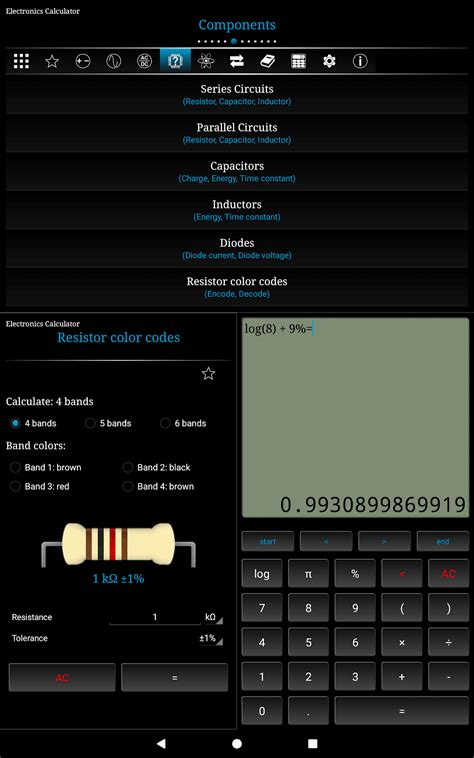 Electronics Calculator Apk Para Android Descargar