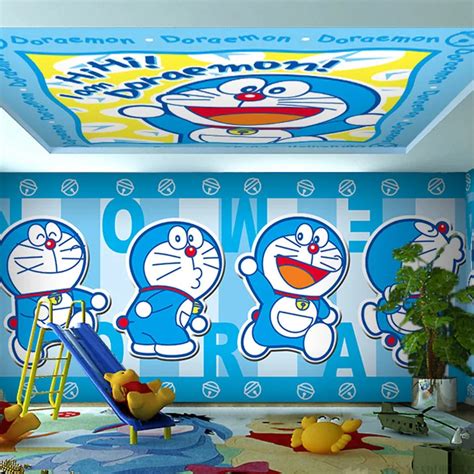 21 Lukisan Doraemon Di Dinding Kamar Galeri Lukisan