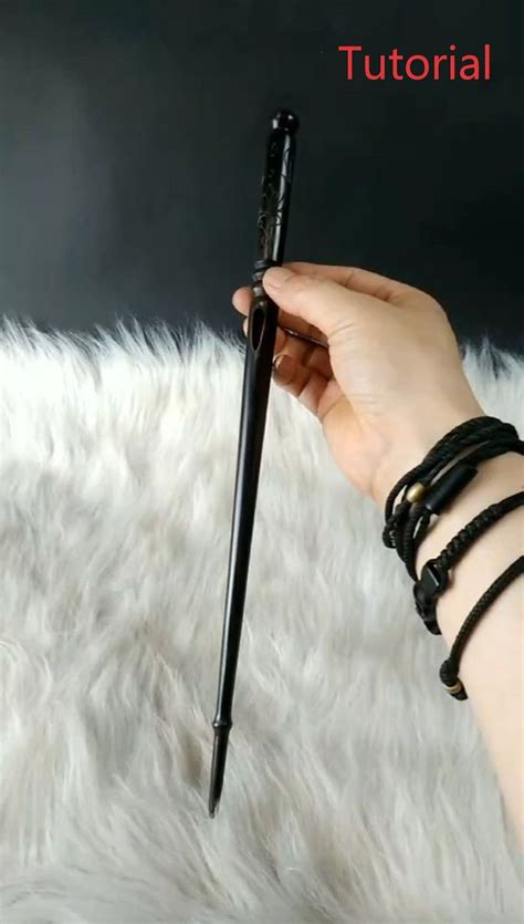 Video Tutorial How To Make A Wand4 Diy Wand Wands Custom Wands