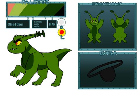 Sheldon Ref By Crescent Mond On Deviantart