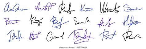 Types Of Signature Styles