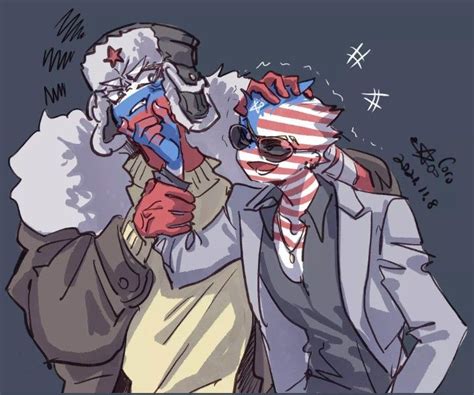Countryhumans Russia X America Rusame Artofit