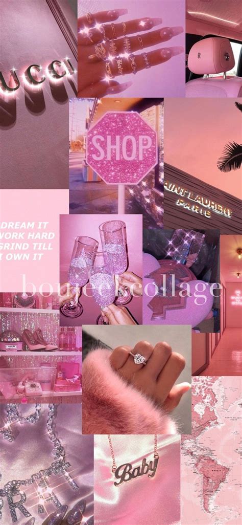 Pink Collage Aesthetic Wallpapers · 160 Images 🎀🌸💗