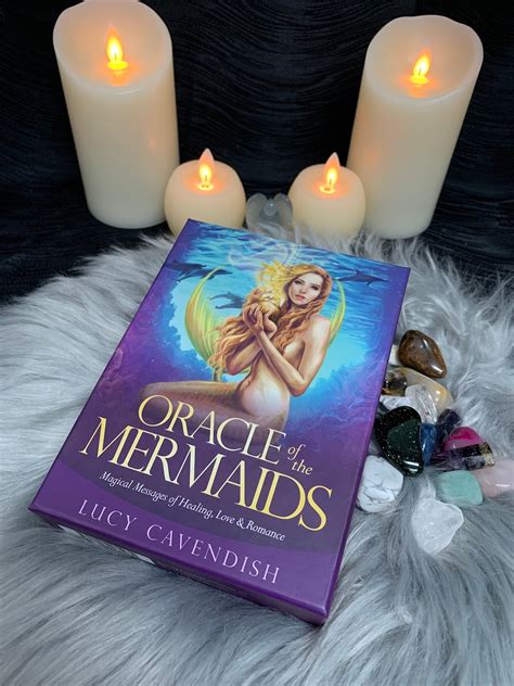 Oracle Of The Mermaids Card Deck With Physical Guidebook Set By Lucy