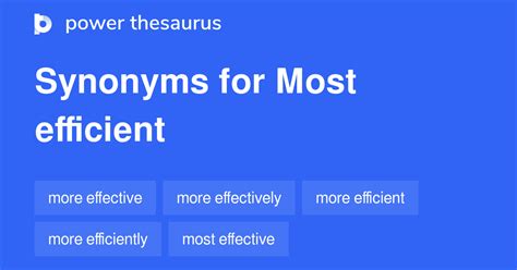 Most Efficient Synonyms 356 Similar Words And Phrases