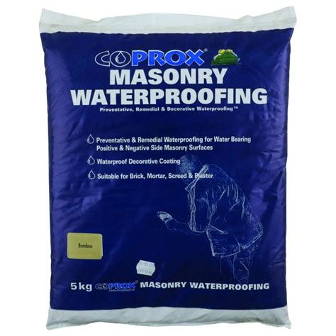 Coprox Masonry Waterproofing Bamboo 5kg Bamb 5 Chamberlain