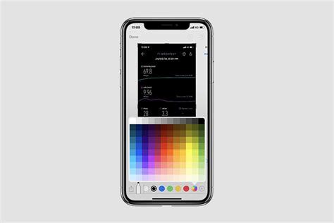 There S A Color Palette In IOS S Screenshot Editor Beebom
