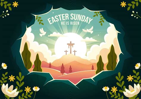 Easter Sunday Background Happy Easter Sunday Instagram Video Vorlage