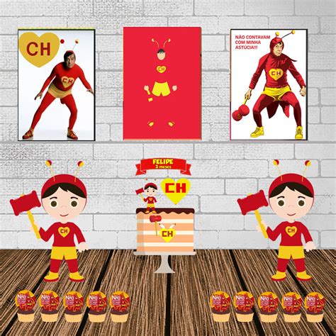 Kit Festa Em Casa Chapolin Shopee Brasil