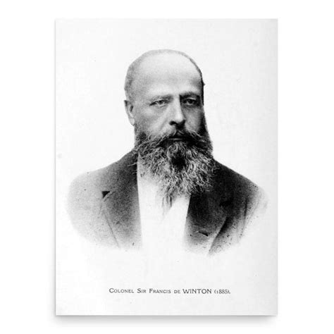 Francis De Winton Poster Print — Museum Quality 18x24 Noveltees