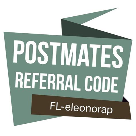 Postmates Referral Code Driver