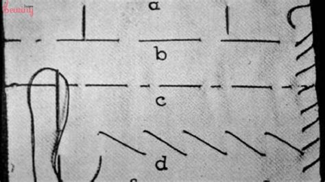 Tacking Stitch Images A Picture Of Temporary Stitches