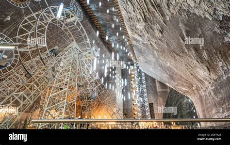 The Underground Theme Park In A Big Salt Mine Salina Turda Turda In