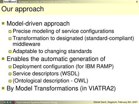 Ppt Model Driven Deployment Of Services To Standards Compliant