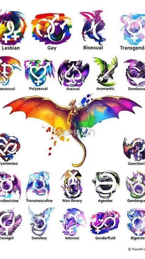 Pin On Dragons Lgbtq Lgbt Pride Art Pansexual Pride