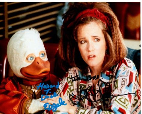 Lea Thompson And Ed Gale Signed Autographed 8x10 Howard The Duck Photo
