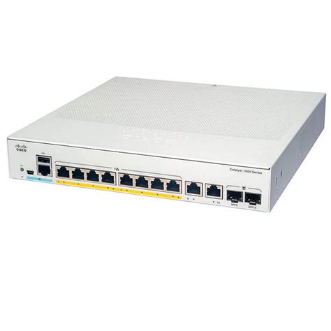 8 Port Gigabit Ethernet Poe Switch Cisco C1000 8p 2g L Chính Hãng