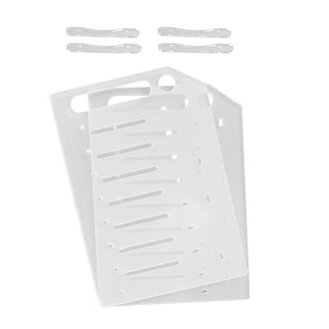 4 Sets Trellis Computer Holder Hdd Shelf Hard Disk Rack