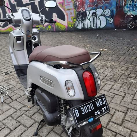 Premium Behel Fazzio Model Vespa Matic Warna Chrome Lazada Indonesia