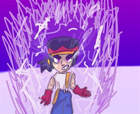 Hypercharge Fang Fan Art Based On Dragon Ball R Brawlstars