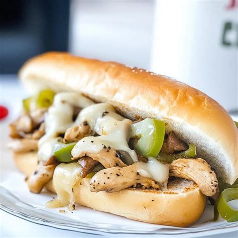 Delicious Chicken Philly Cheesesteak Recipe