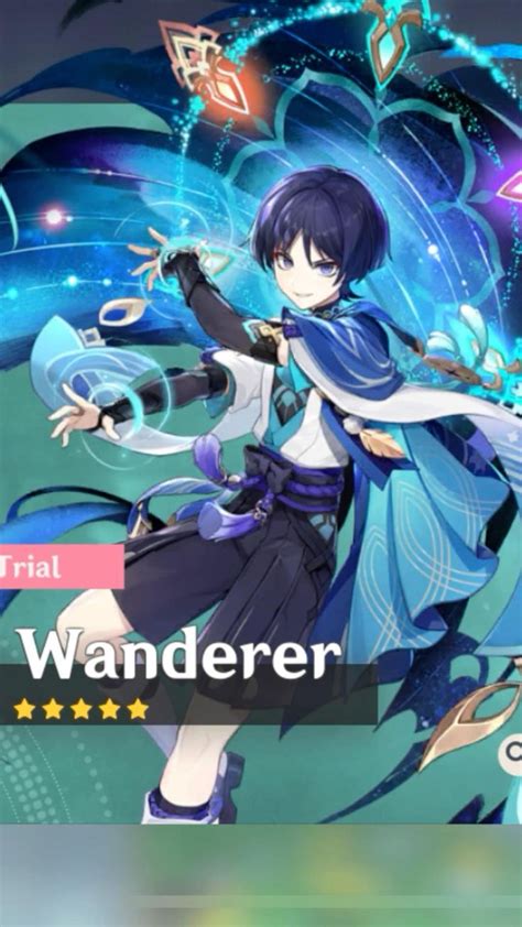 Wanderer From Genshin Impact Wander Trials