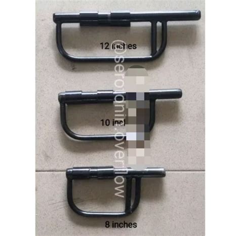 Gate Door Barrel Bolt Handle Solid Shafting Metal Bakal Heavy Duty