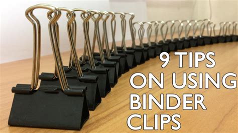 Pictures To Put In Binder 9 Tips On Using Binder Clips