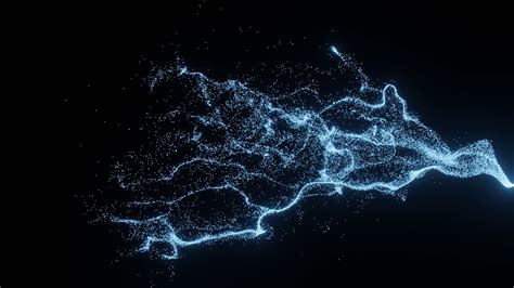 Sci Fi Particle Simulation 4k Blender 292 Youtube