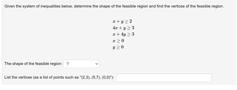 Solved ⎩⎨⎧x2yyxy≥6≥4x≥0≥0given The System Of Inequalities