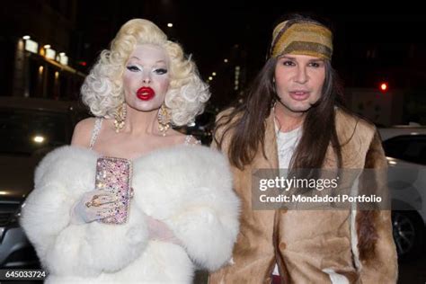 34 Amanda Lepore At Milan Fashion Week Photos And High Res Pictures