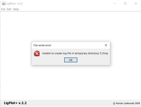 How To Solve C Tmp Error Of Ligplot Researchgate