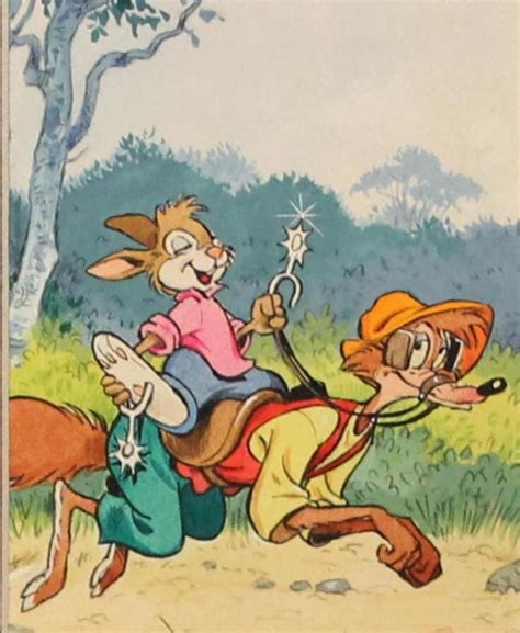 Brer Rabbit Rides Brer Fox By Kirito210 On Deviantart