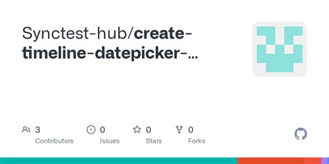 Releases · Synctest Hubcreate Timeline Datepicker Flutter · Github